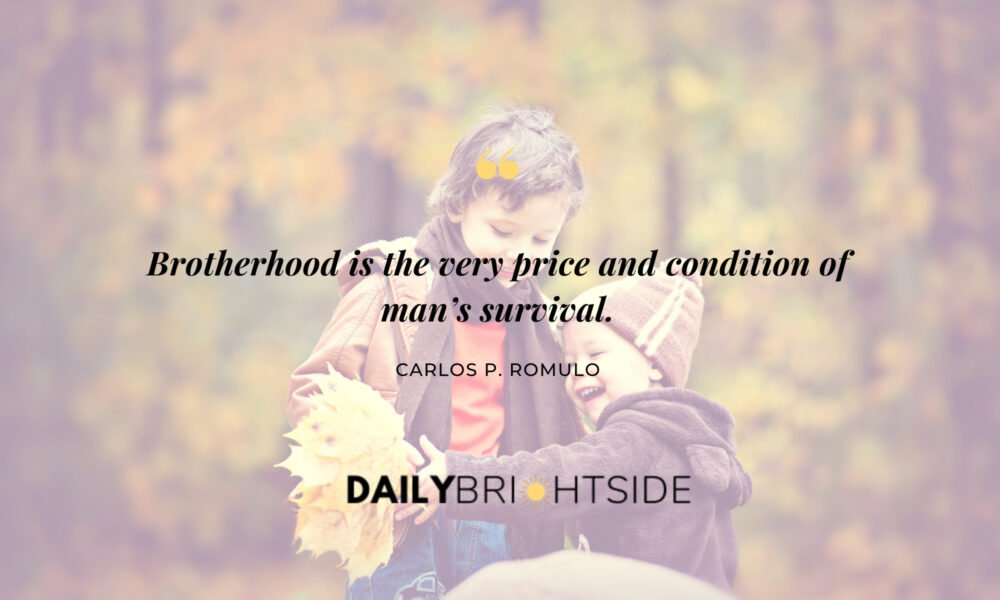 Brotherhood Quotes to Remind You of the Values of Friendship and Family ...