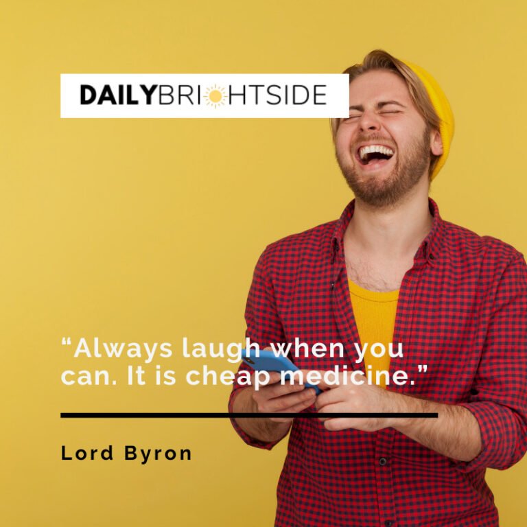Quotes on Laughter That Prove It's the Best Medicine | Daily Brightside