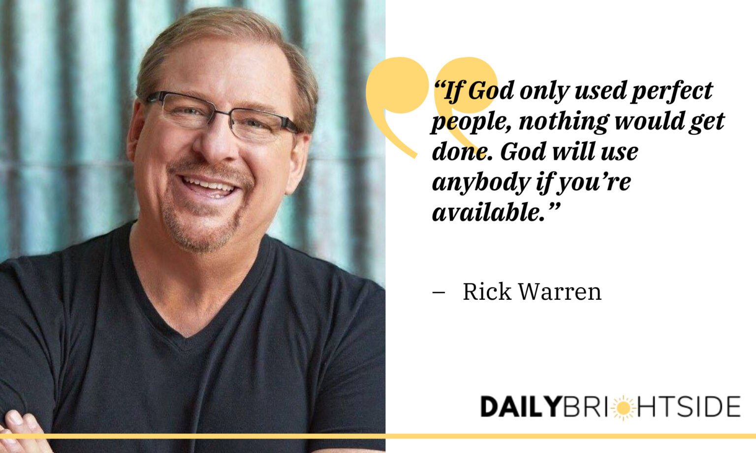 Quotes from Rick Warren for a Better Life | Daily Brightside