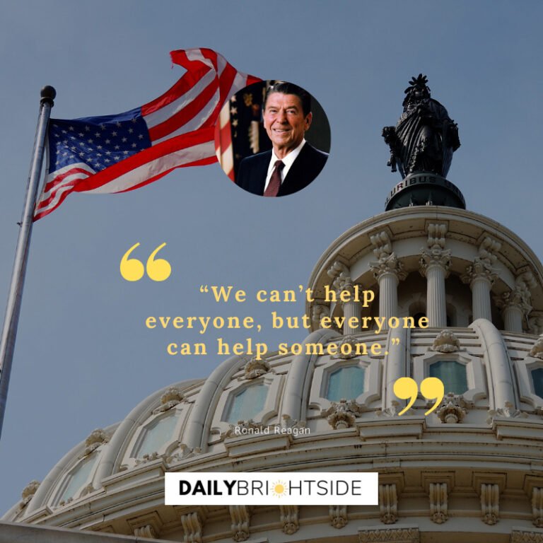 Inspirational Ronald Reagan Quotes for Success | Daily Brightside