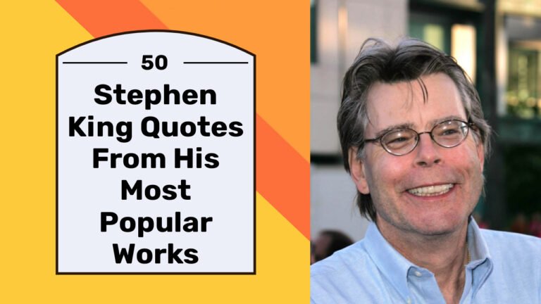 50 Stephen King Quotes From His Most Popular Works – Daily Brightside