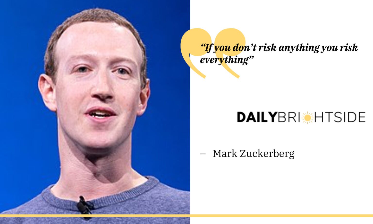 Mark Zuckerberg Quotes On Life Success – Daily Brightside
