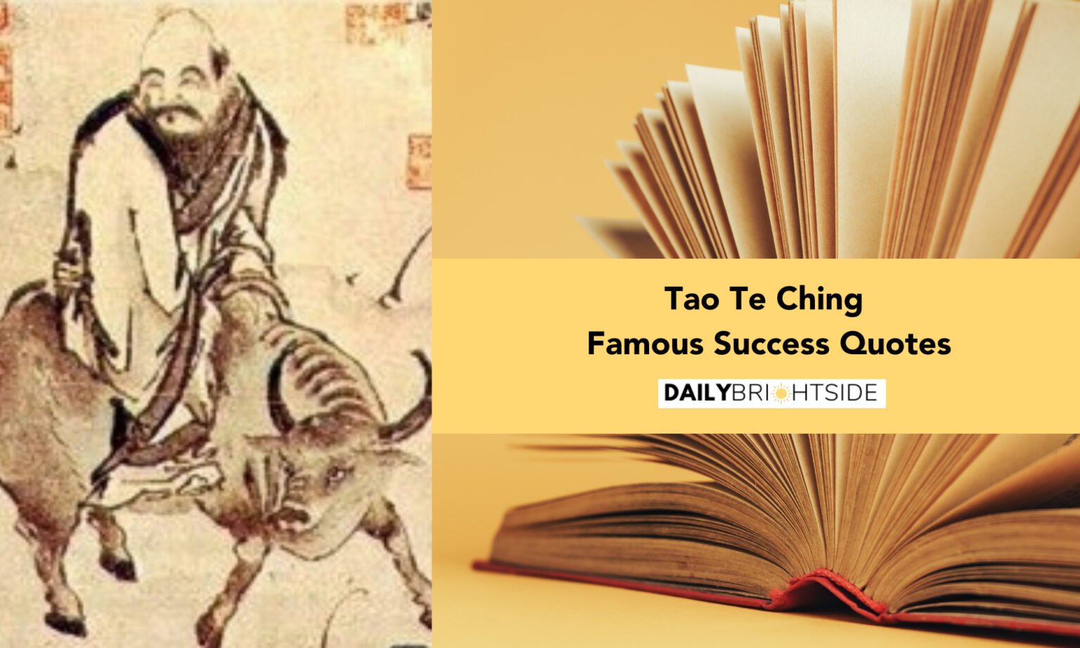 Inspirational Tao Te Ching Success Quotes – Daily Brightside