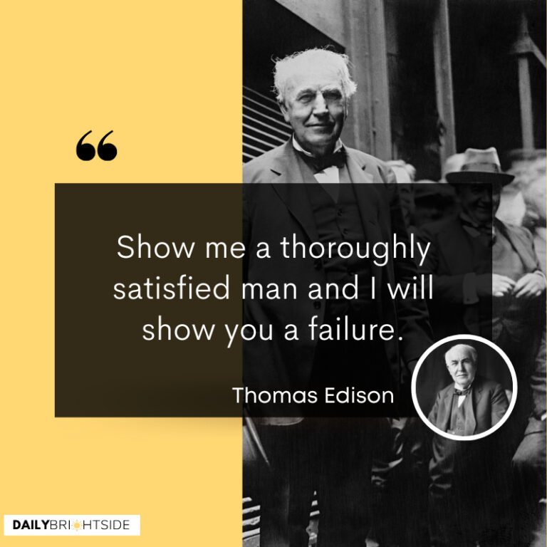 Thomas Edison Inspirational Quotes | Daily Brightside