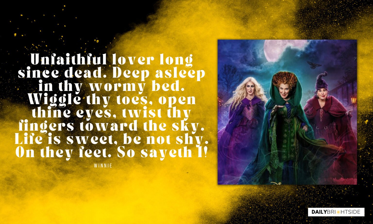 Cult Classic Hocus Pocus Quotes from the 1990s – Daily Brightside