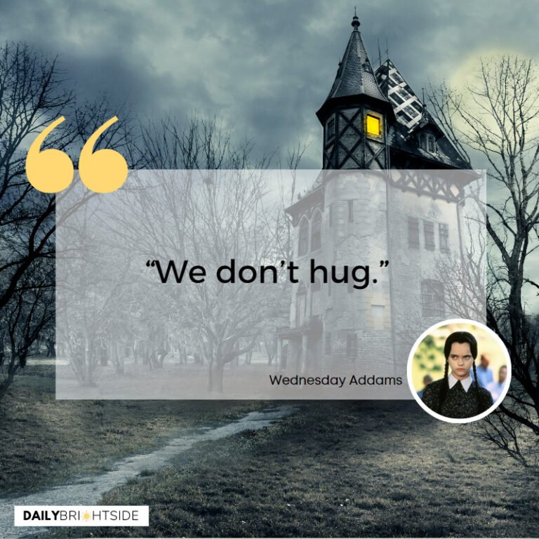 Wednesday Addams Quotes: Wicked and Woeful – Daily Brightside