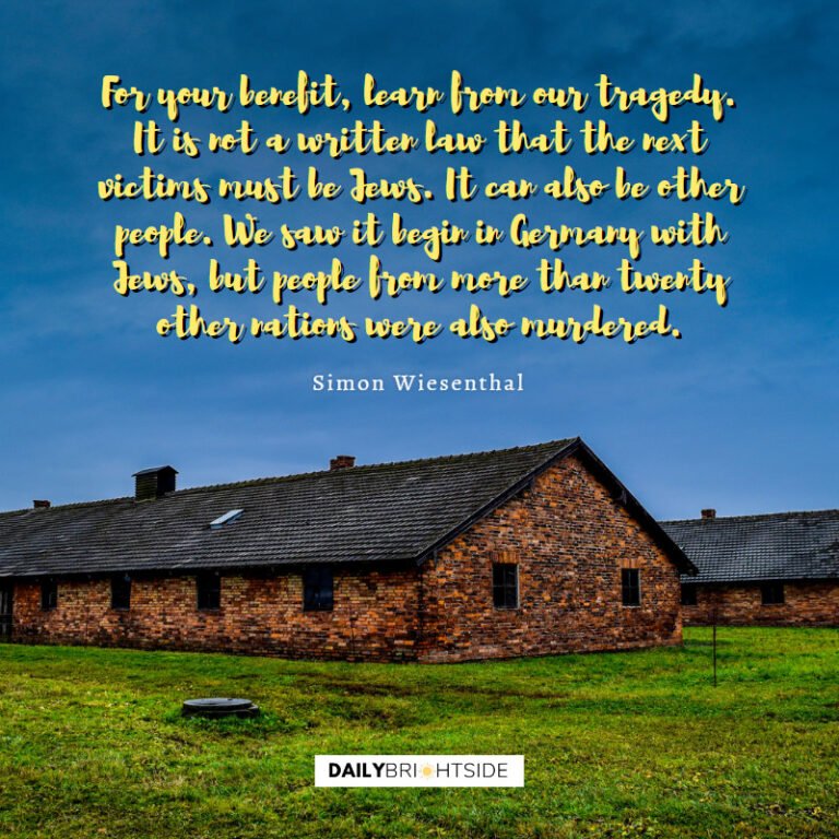 Holocaust Quotes to Remember – Daily Brightside